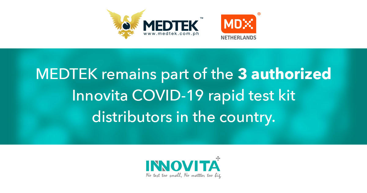 MEDTEK as Innovita's Authorized Distributor for COVID-19 Test