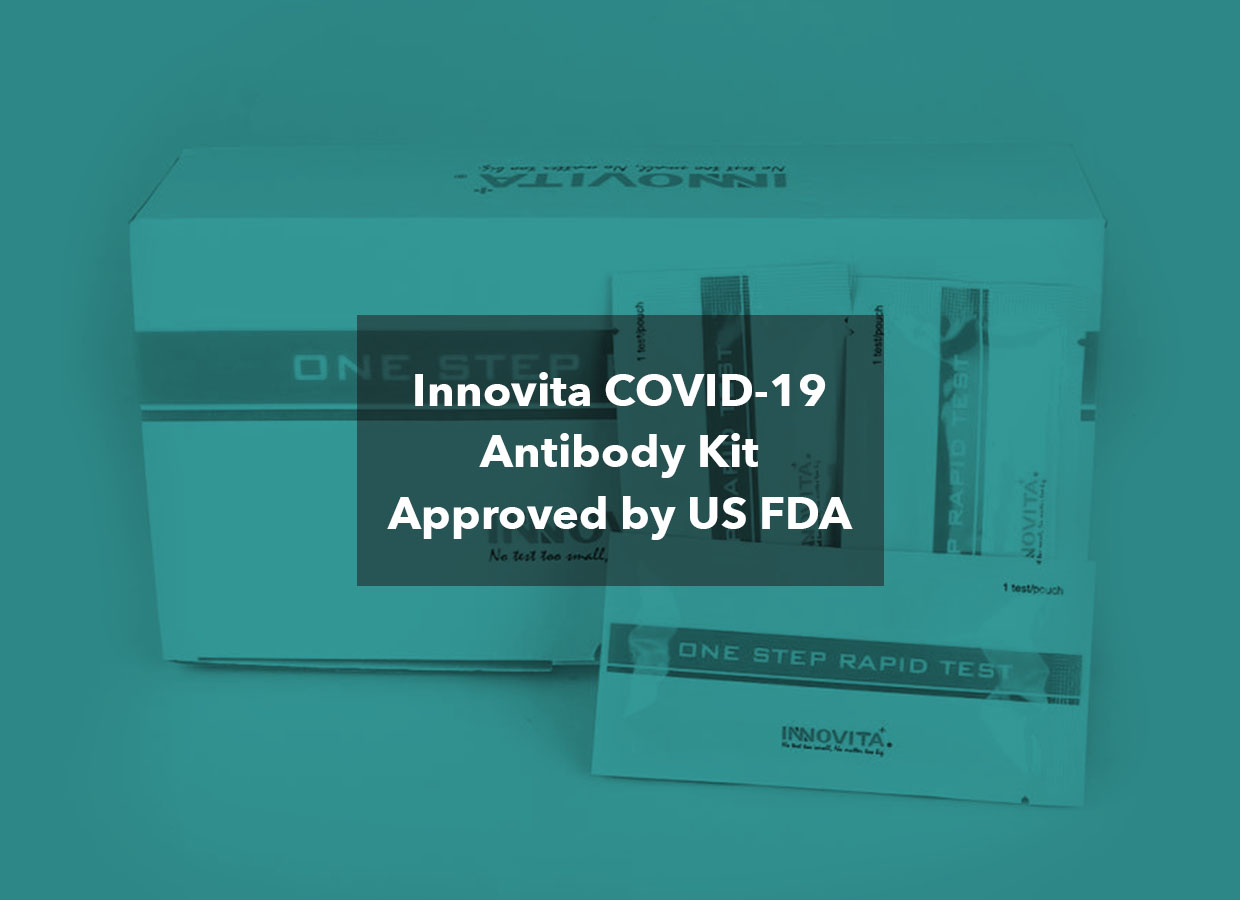 Innovita COVID-19 Antibody Kit Approved by US FDA