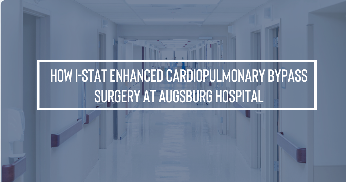 Enhancing Activated Clotting Time (ACT) Testing Using i-STAT